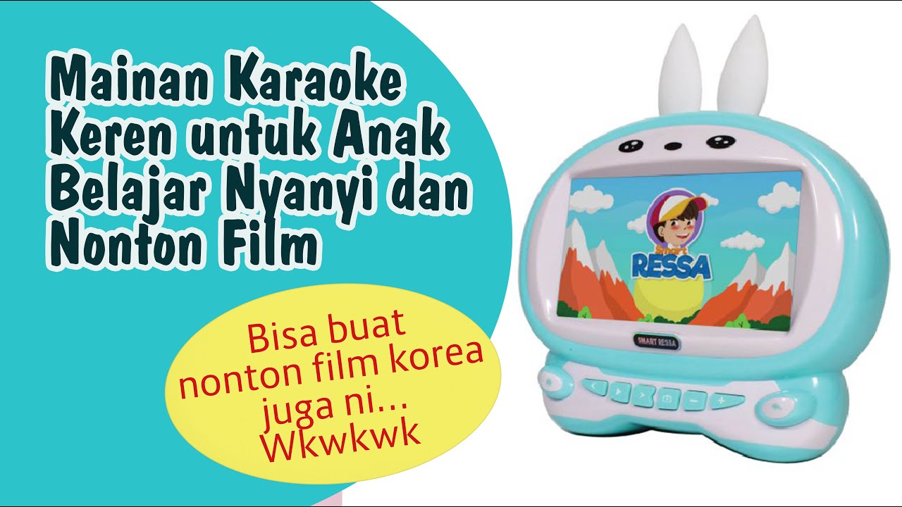 SMART RESSA, Mainan Karaoke Touch Screen Paling Disukai Anak-Anak - YouTube