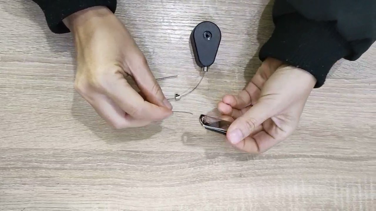 Retractable Anti-Theft Pull box,Security Tether,Cable Recoiler,Security ...