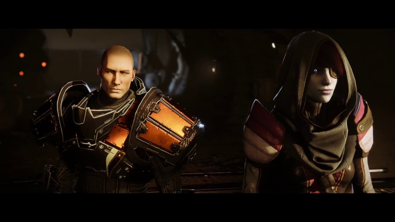 Destiny 2: Forsaken - Petra & Guardian meet The Spider (human male ...