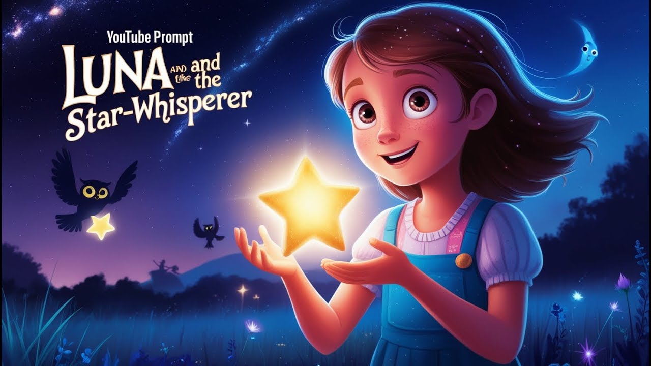Luna and the Star-Whisperer: A Magical Cosmic Adventure | Bedtime Story ...