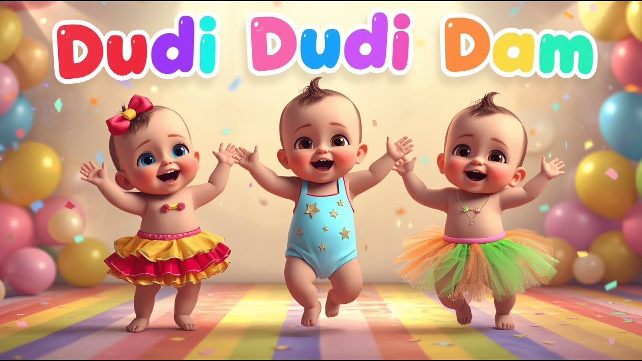 Dudi Dudi Dam Dam Dance | Dodi Dodi Dum Dum Kids Dance | Kids Nursery ...