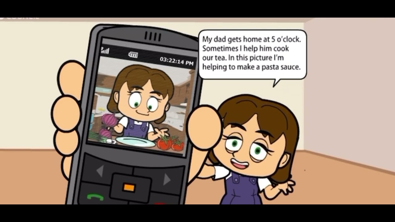 My Dad story for young EFL learners - YouTube