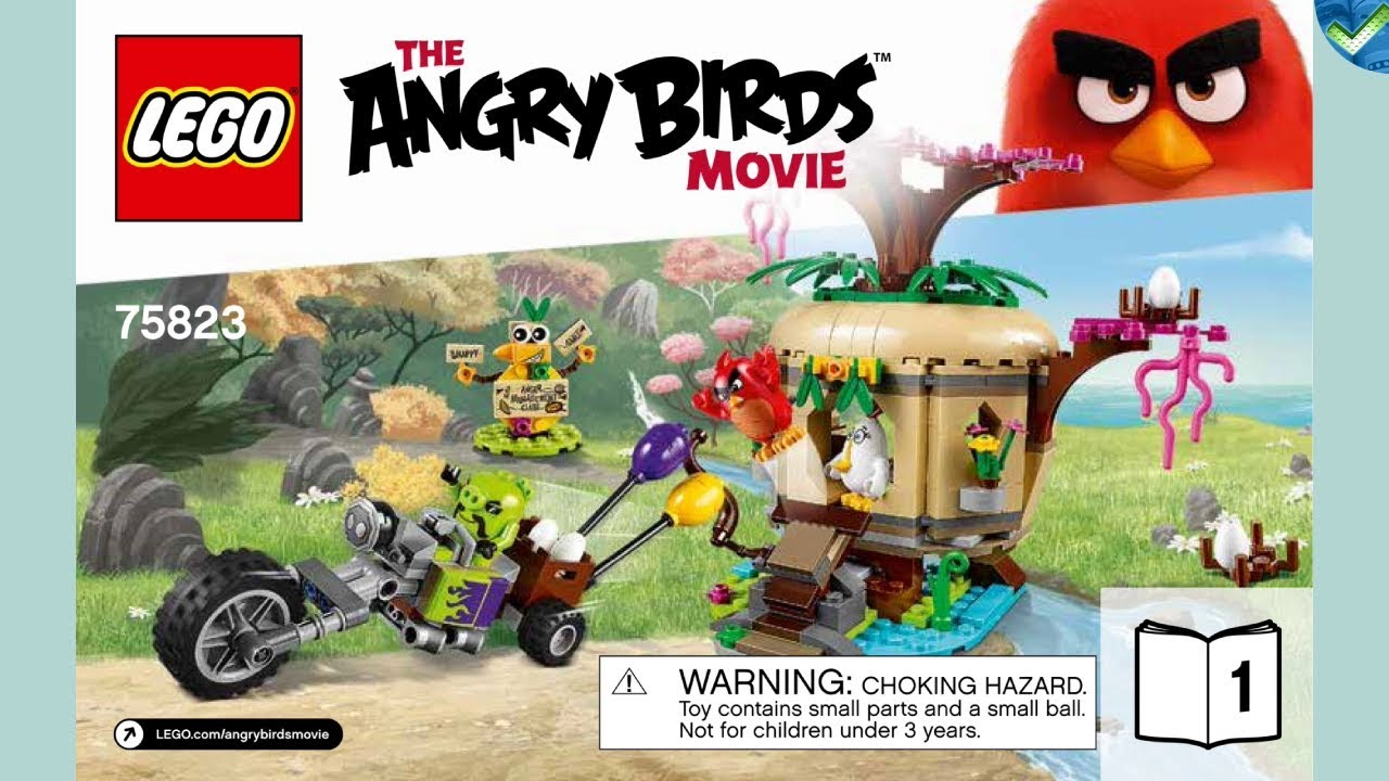 75823 Bird Island Egg Heist LEGO® Angry Birds Manual at the ...