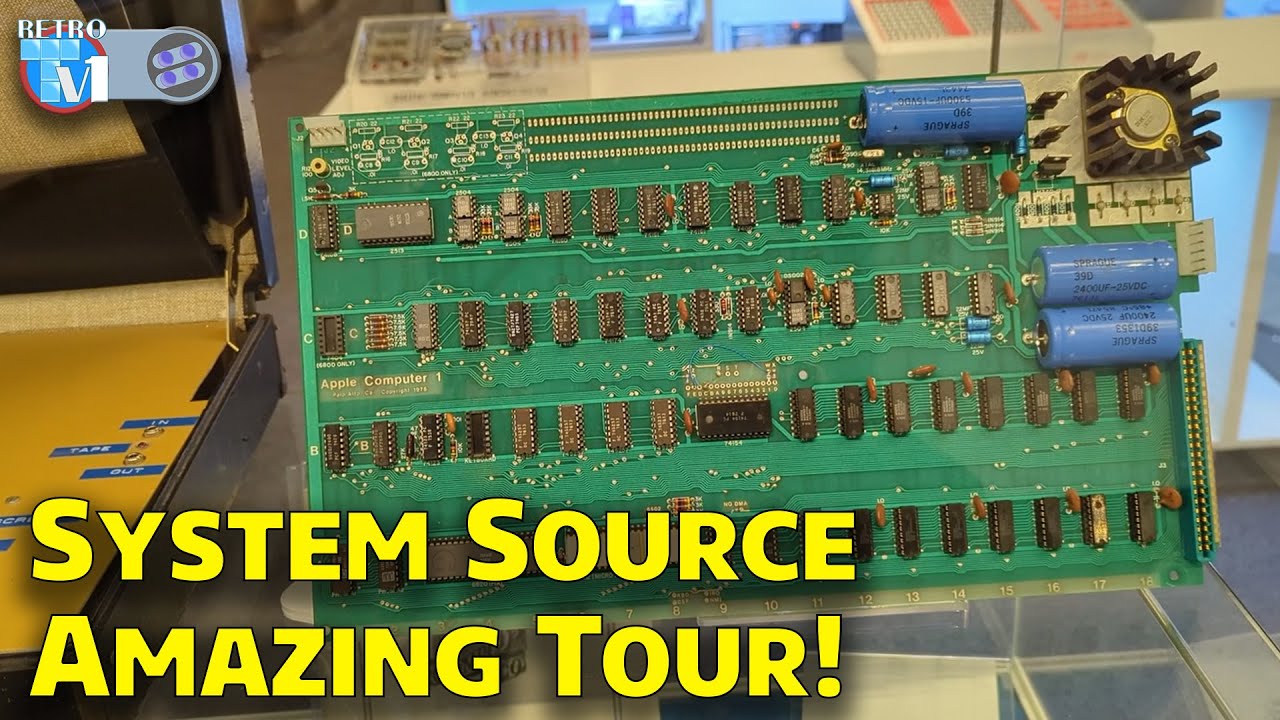 System Source Computer History Museum - Amazing Tour 2023 - YouTube