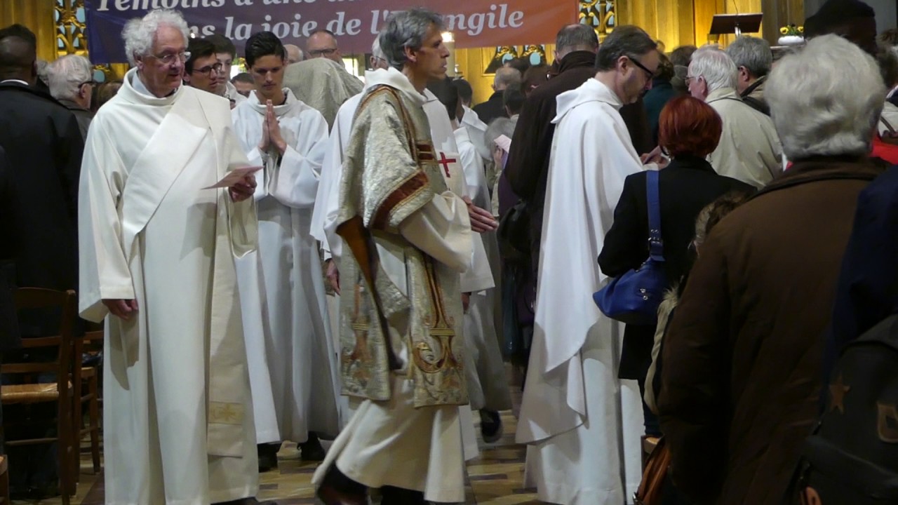 Procession vers le reposoir - Jeudi 13/04/2017 - YouTube