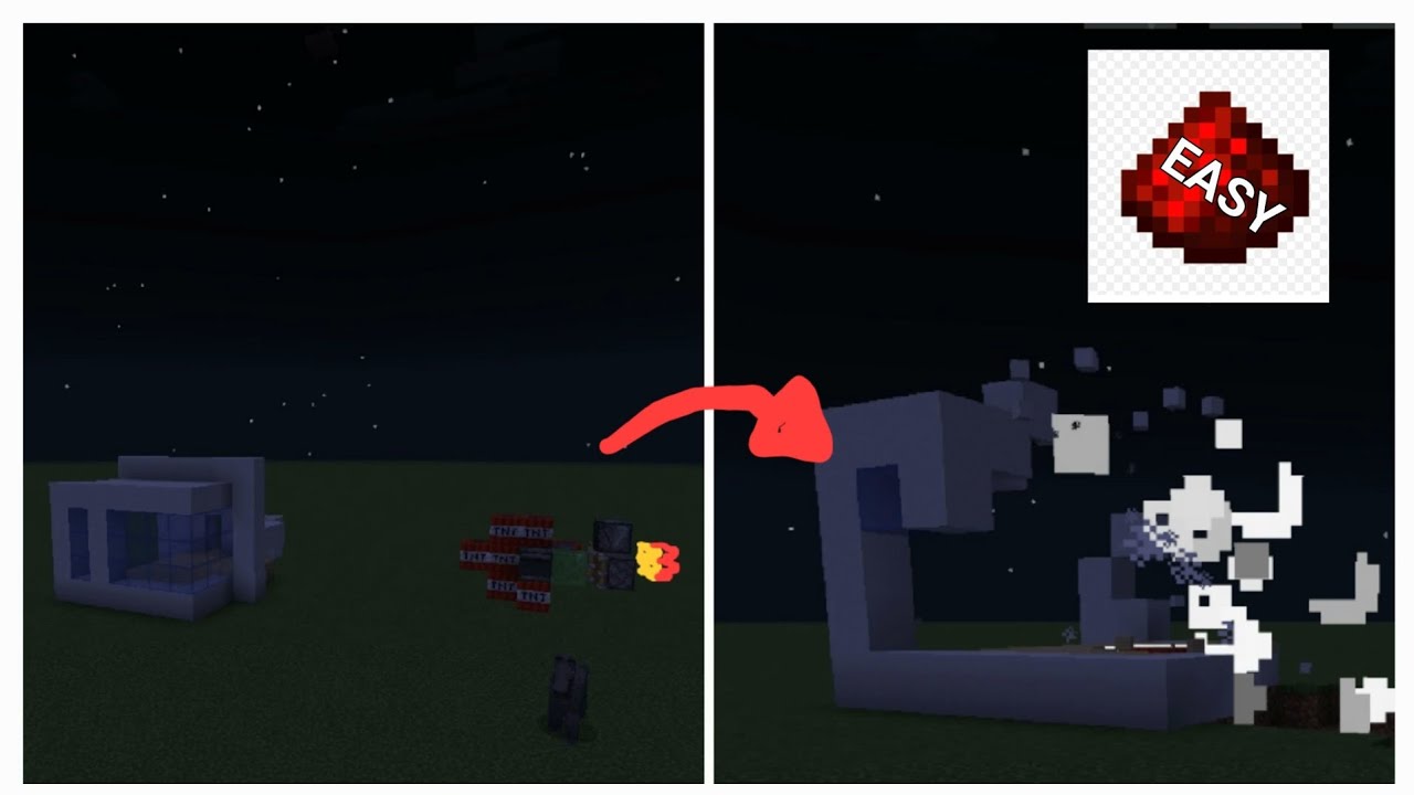 how to build a missile in minecraft! (Bedrock and Java) - YouTube