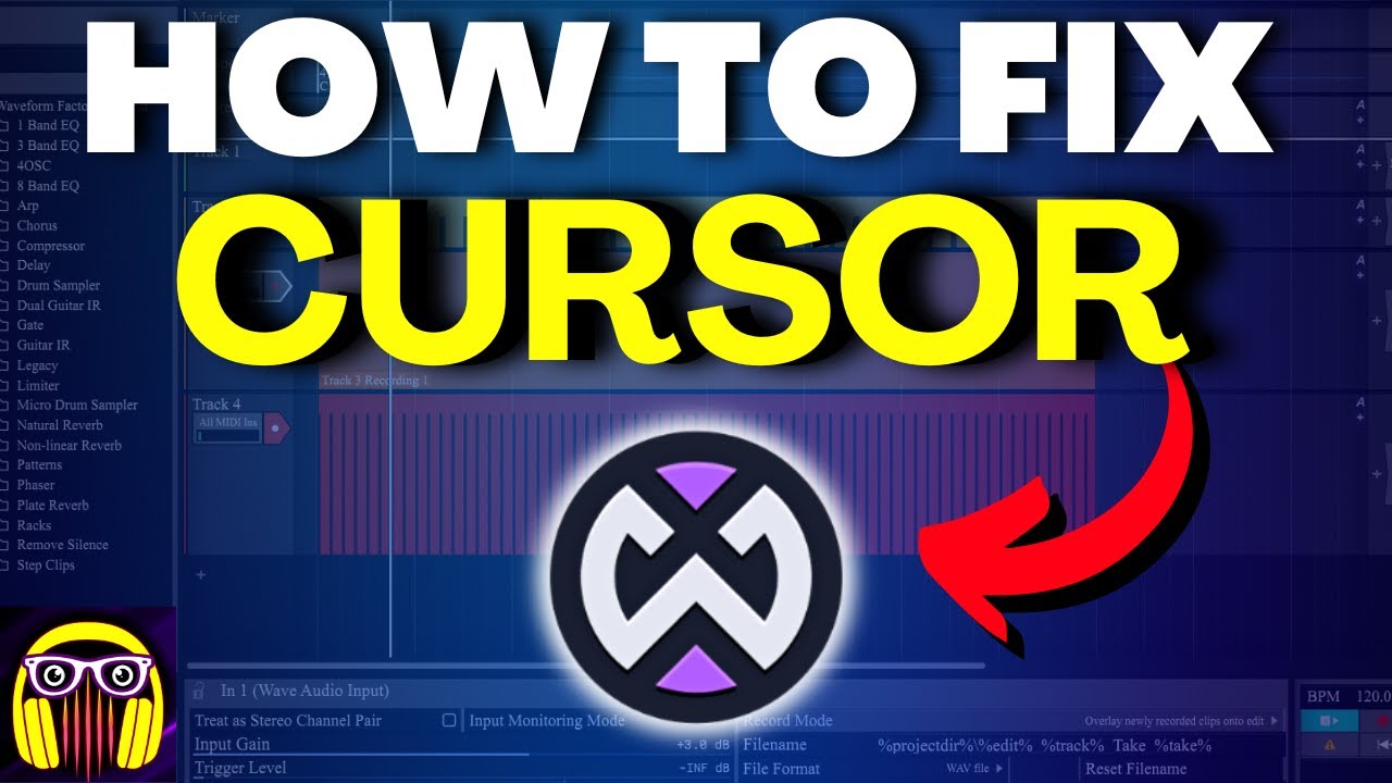 How to Change Your Cursor Behavior in Tracktion Waveform 13 - YouTube