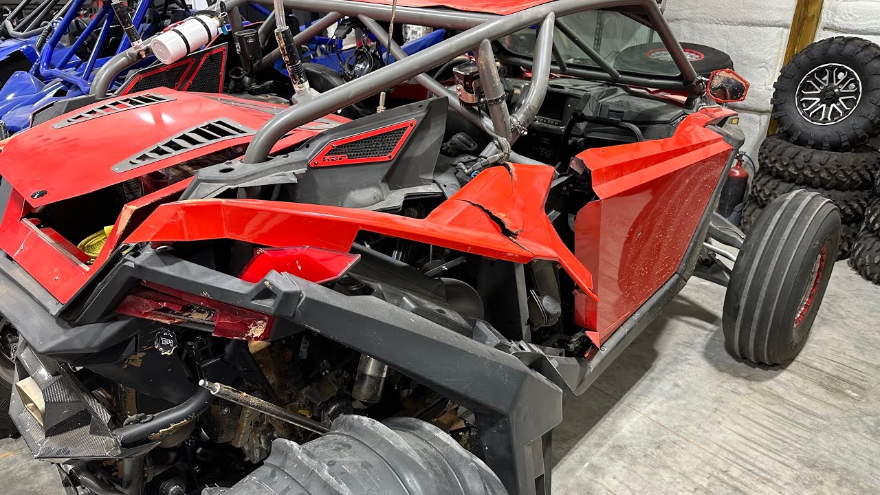 Crashed RZR Pro R! - YouTube