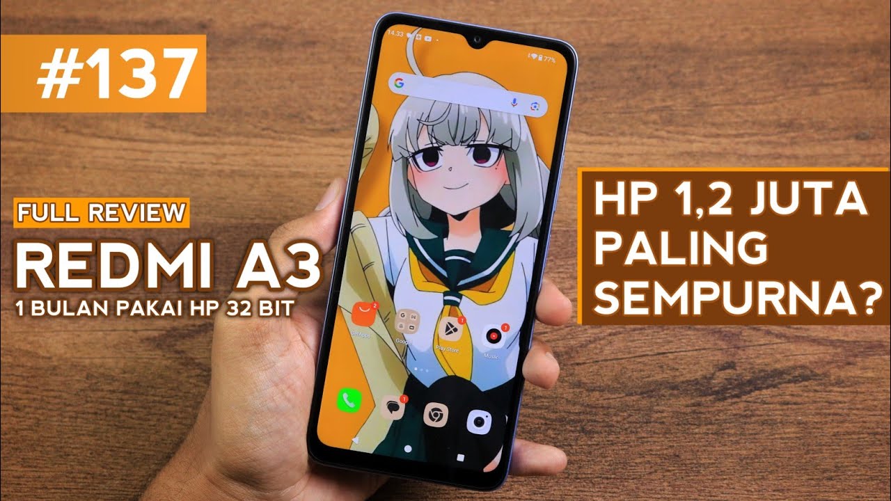 HP KENTANG YANG SEMPURNA! - Review REDMI A3 Setelah 1 Bulan Pakai - YouTube