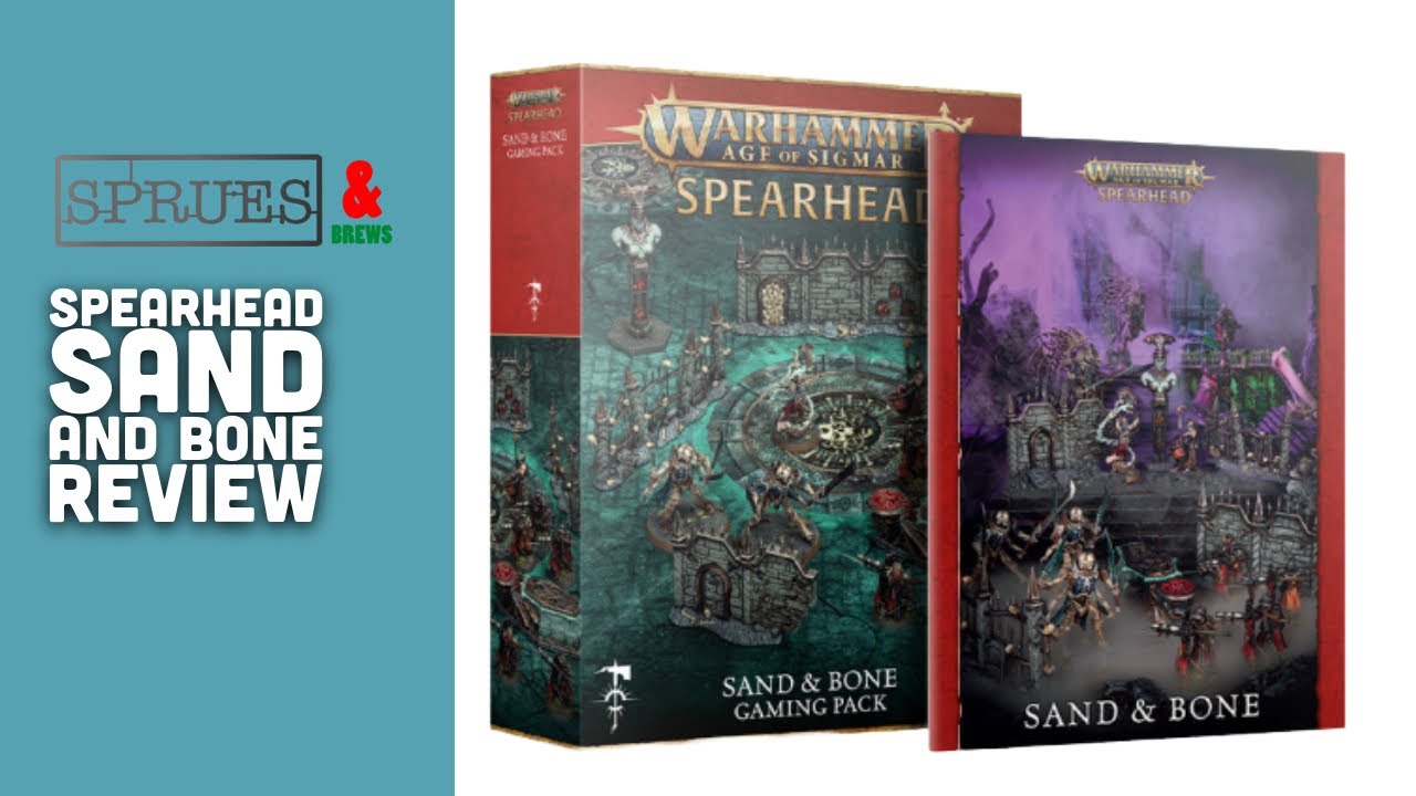 Spearhead: Sand and Bone Gaming Pack | Warhammer Age of Sigmar Unboxing ...