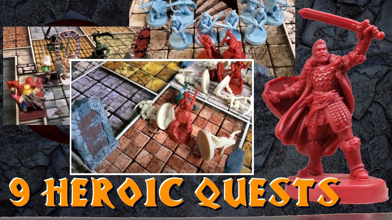 The 2023 HeroQuest Quest Jam: 9 HEROIC Quests - YouTube
