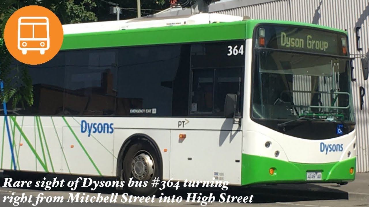 Rare sight of Dysons bus #364 turning right from Mitchell Street into ...