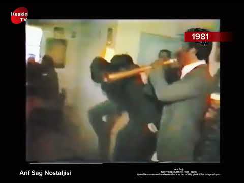 Usta Sanatçı Arif Sağ'ın Davul Showu (1981-Keskin)