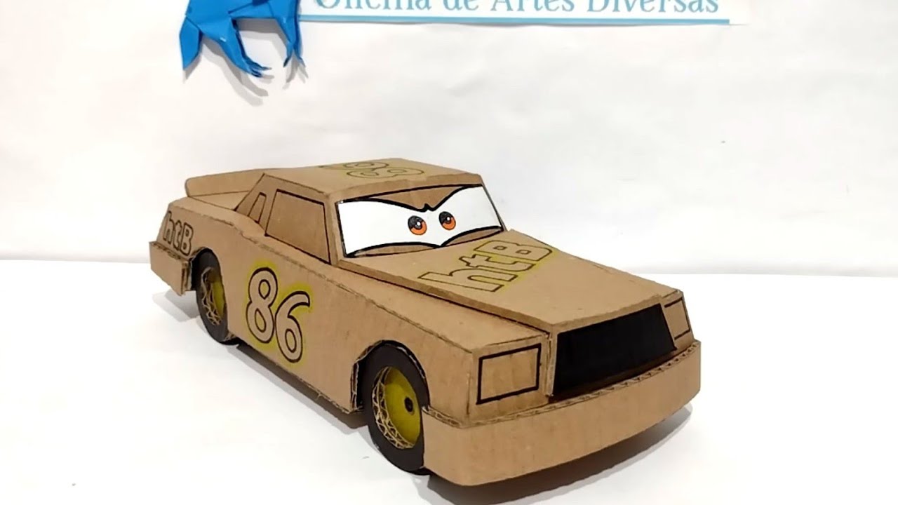 how to make cardboard chick hick - YouTube