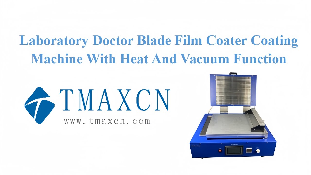Laboratory Doctor Blade Film Coater Coating Machine With Heat And ...