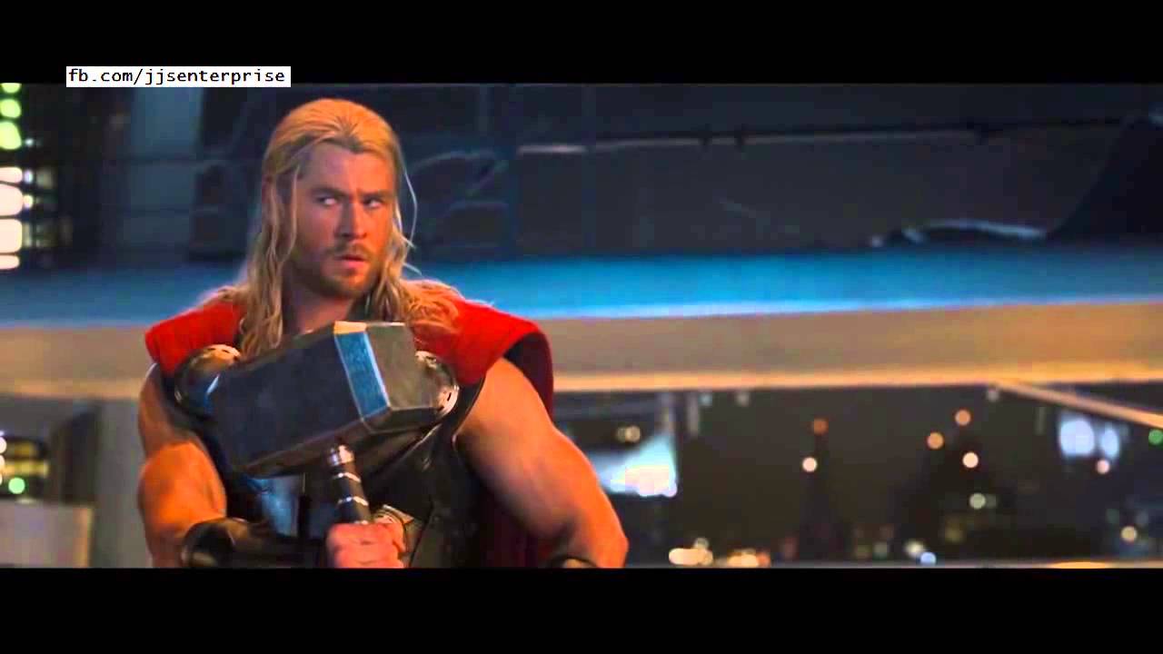 Vision Picks Lift's Thor's Hammer, Thor Being Trolled | Jj's Spot - YouTube