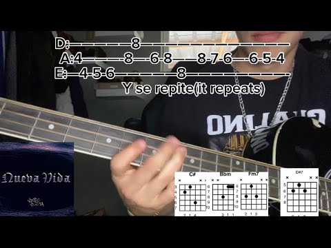 Nueva Vida - Peso Pluma - |Acordes|TABS|(Bajo and Guitar tutorial ...