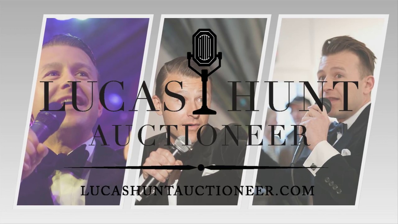 Lucas Hunt Benefit Auction Expert - YouTube