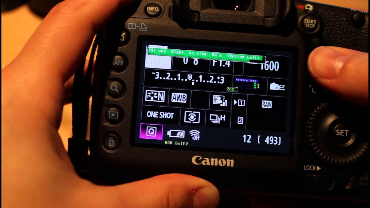 Magic Lantern - FlexInfo editor - YouTube