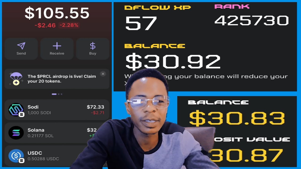 If you miss $PRCL don't miss $DFLOW, another Solana project - YouTube