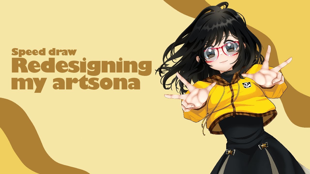 Timelapse PROCREATE : Redesigning my Mascot (FULL WORK) - YouTube