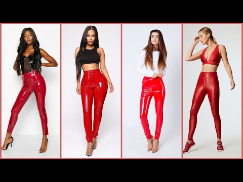 Soo Expensive And Likely Pu Tight Leather Pants Outfit ideas for Girl's