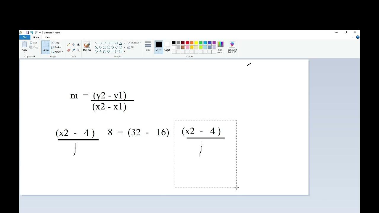 Solving a missing variable on the denominator - YouTube