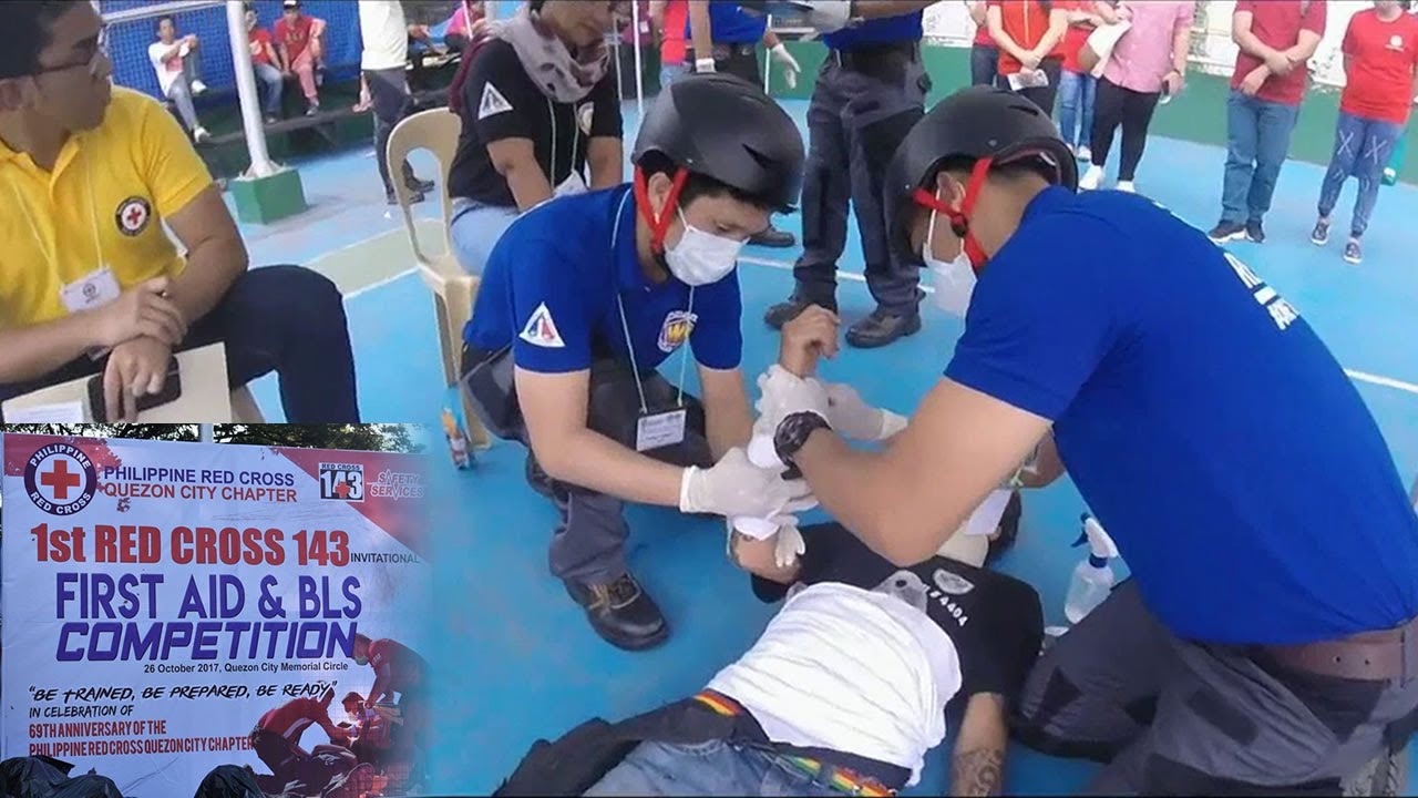 RED CROSS First Aid and BLS Competition - YouTube