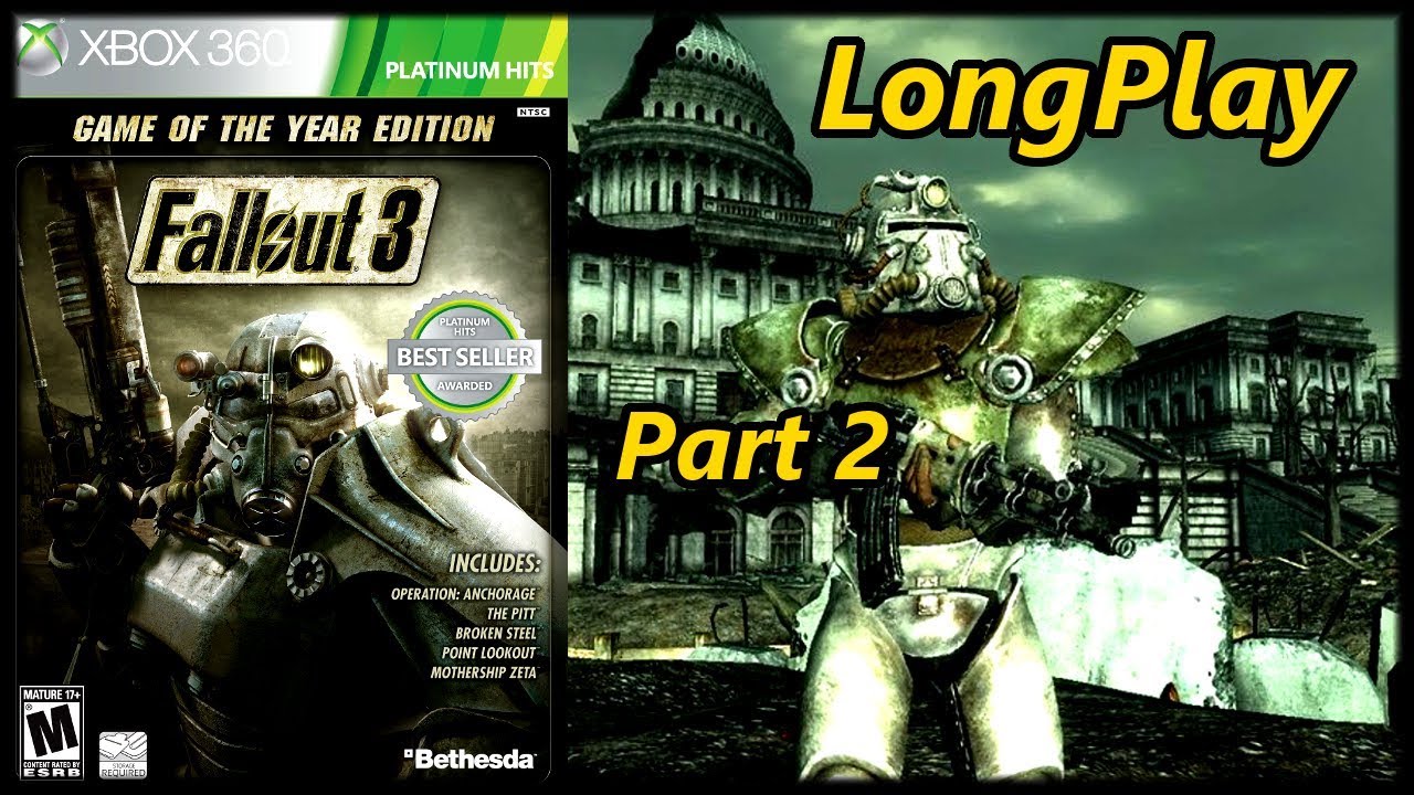 Fallout 3 - Longplay (Part 2 of 2) Main Quest Walkthrough (No ...