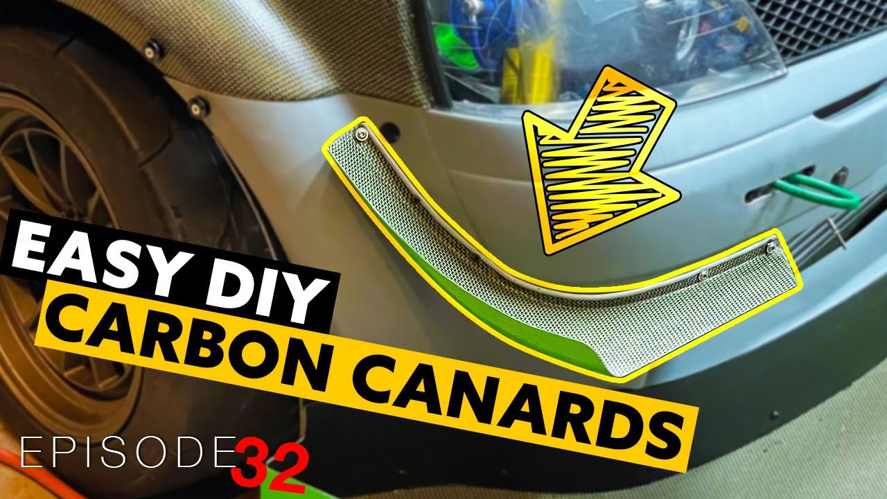 HOW to make canards. DIY canards from carbon-kevlar. Easy composites ...