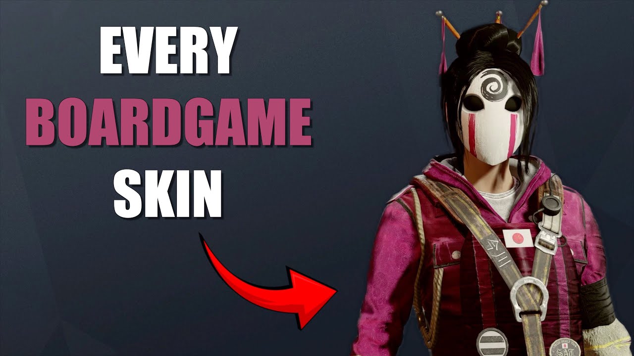 Every Board Game Skin On R6 Marketplace - YouTube