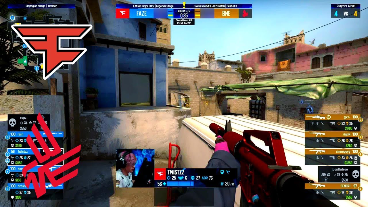 FaZe vs Bad News Eagles | Highlights | IEM Rio Major 2022 - Legends ...