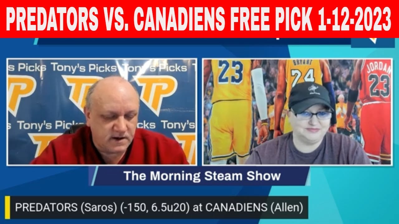 Nashville Predators vs Montreal Canadiens 1/12/2023 FREE NHL Picks and ...