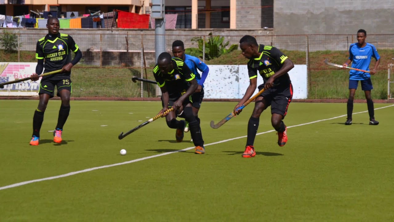 KU v/s Nakuru Hockey Club - Magongo Kenya - YouTube