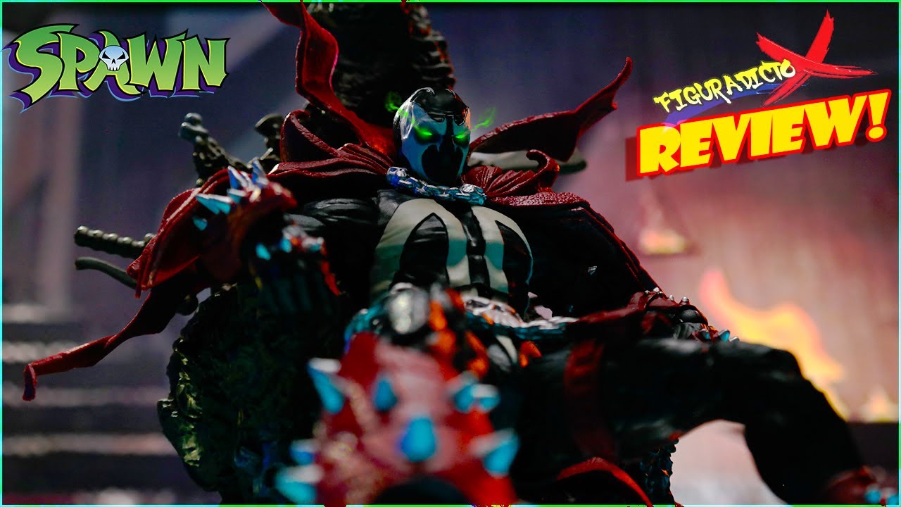 Review Spawn con Trono Deluxe Set McFarlane Toys 2 Pack Unboxing ...