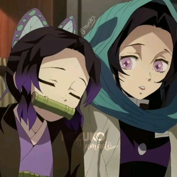 Demon Slayer Swap Au "Kanae x Shinobu_Tanjiro x Nezuko" #demonslayer # ...