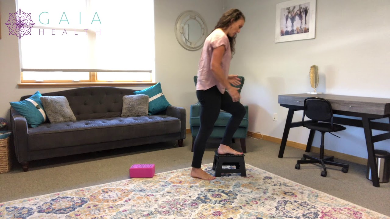 Standing Heel Taps - YouTube