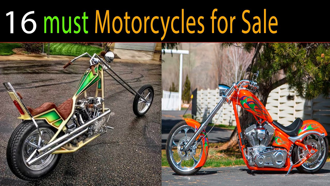 16 Most Stunning Motorcycles for Sale | Classic, Custom & Best Bikes ...