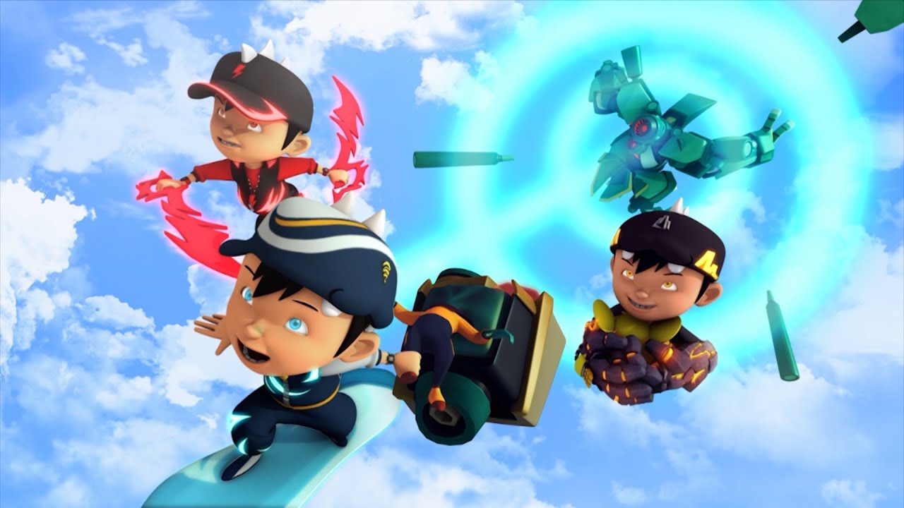 हिंदी : Adudu VS BoBoiBoy ट्रिपल स्प्लिट - YouTube