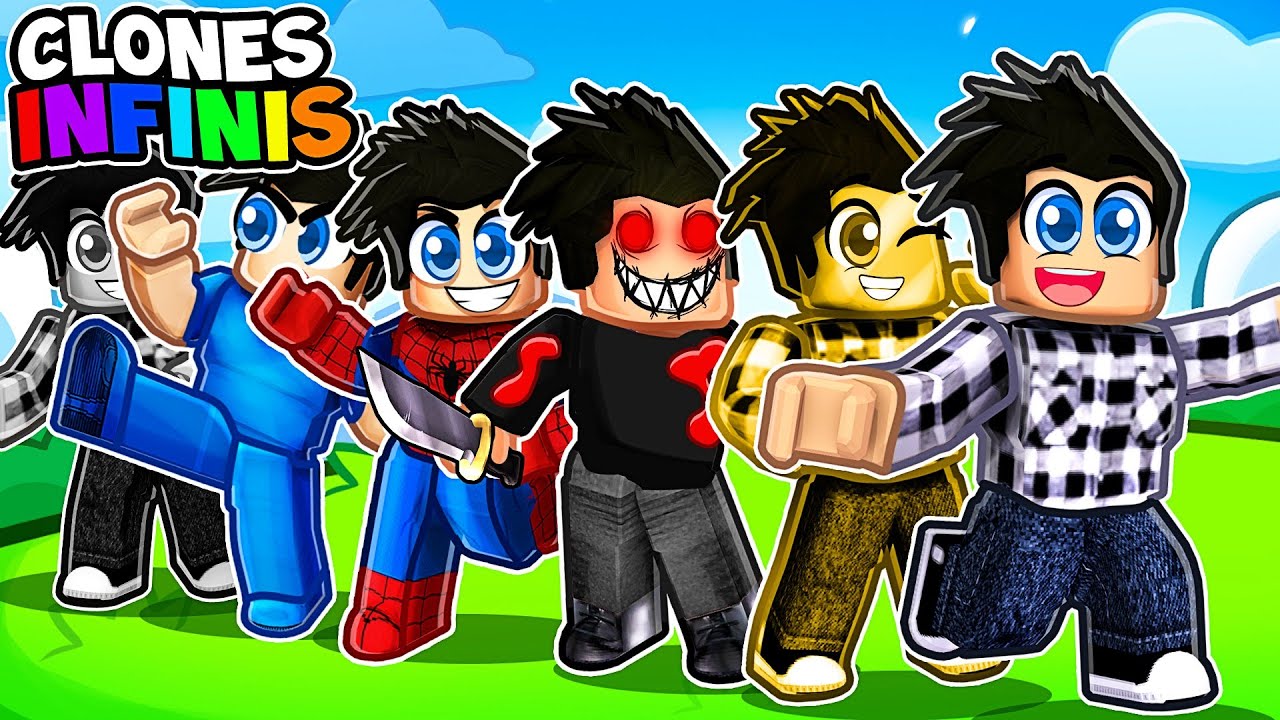 ROBLOX CLONES INFINIS pour Casser Roblox... - YouTube