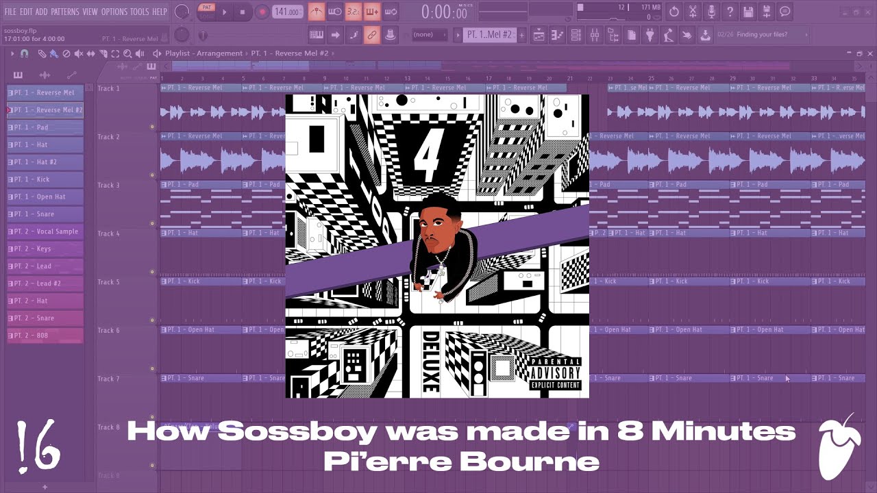How Sossboy was made in 8 minutes - Pi'erre Bourne (FL Studio Remake ...