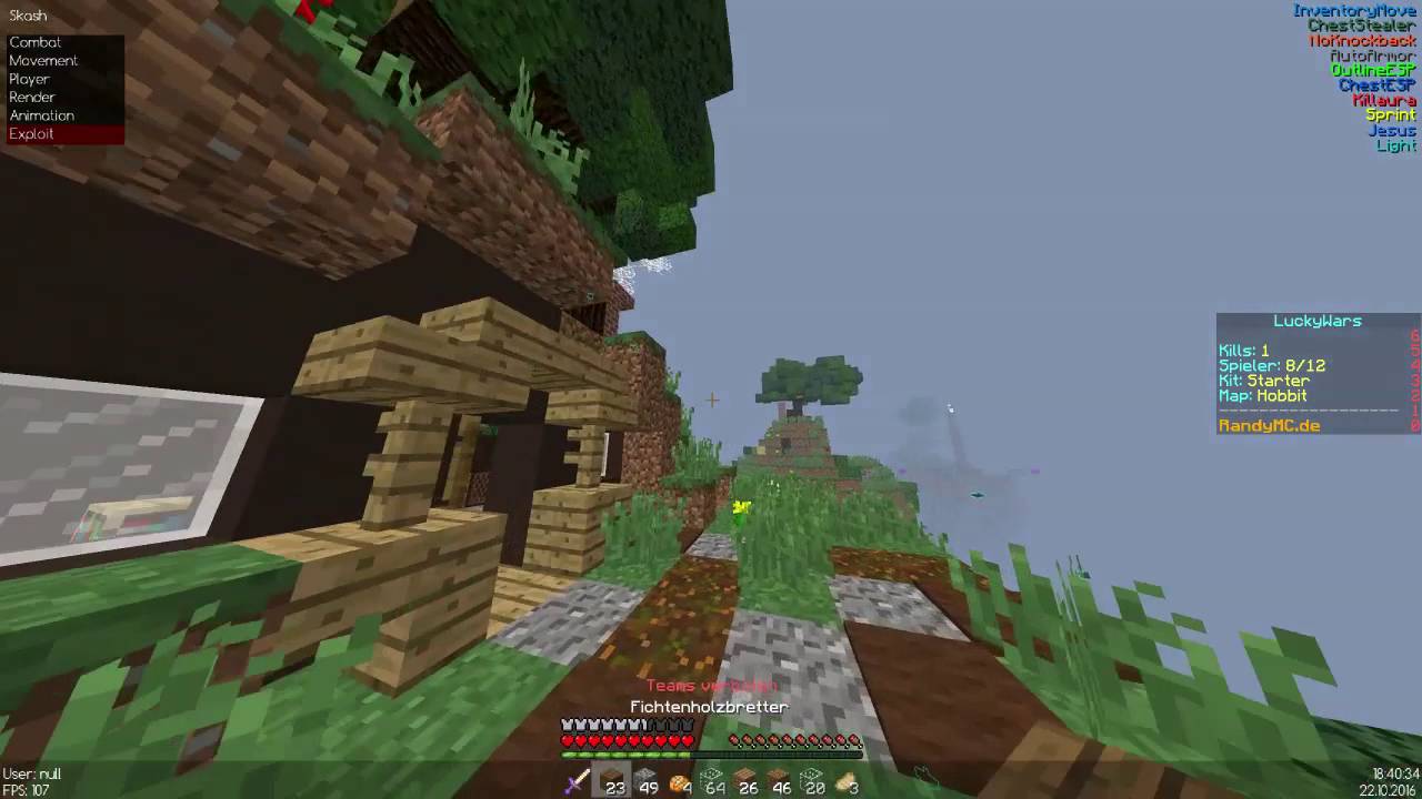 Gutes AntiCheat auf RandyMC - YouTube