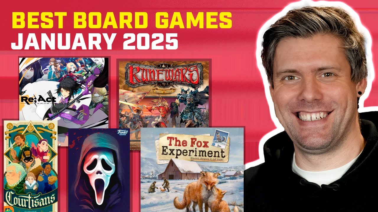 Best New Board Games of the Month Revealed! - YouTube