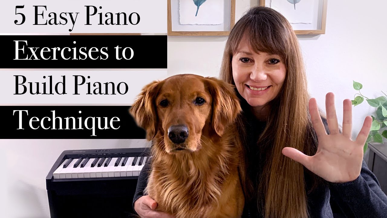 5 Easy Piano Exercises to Build Piano Technique - YouTube