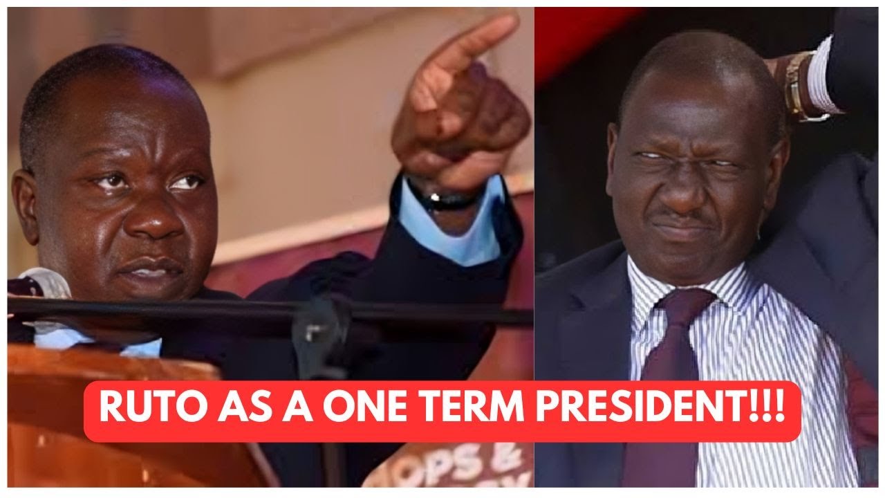 Ruto is shocked after realizing he is a one time President - YouTube