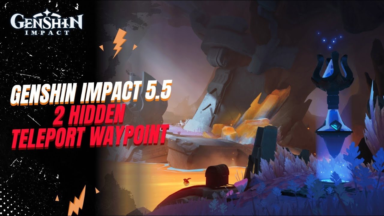 2 Hidden Teleport Waypoint Natlan !! - Genshin Impact 5.5 - YouTube