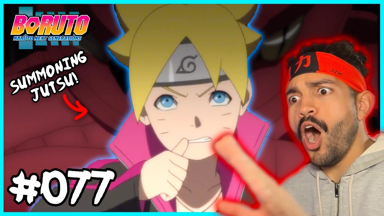 Boruto can use Summoning Jutsu! | A Fierce Enemy: Garaga's Ferocious ...