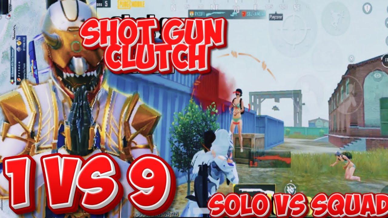 Shot gun clutch 1 vs 9 - YouTube