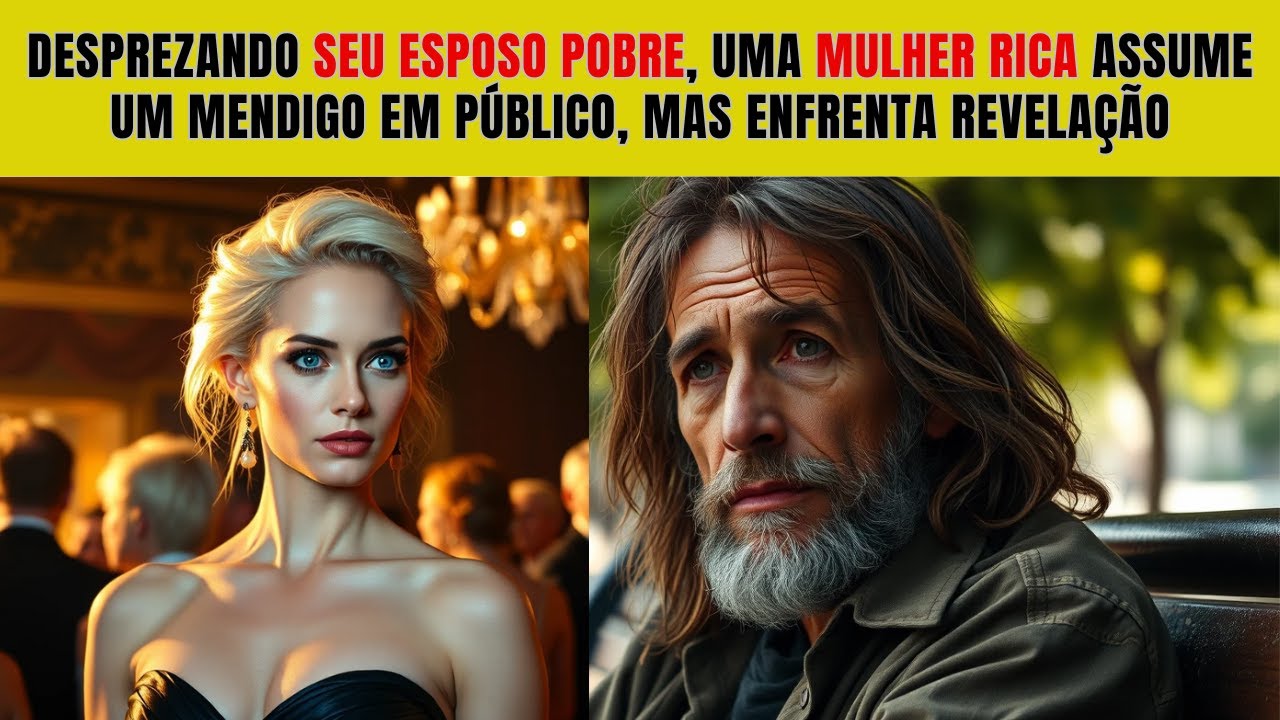 💔 Despreciando a su POBRE MARIDO, una MUJER RICA adopta a un mendigo en ...