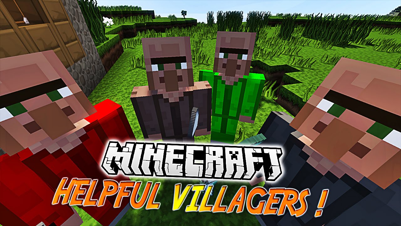 Présentation du mod "HELPFUL VILLAGERS"! - Des meilleurs villageois ...